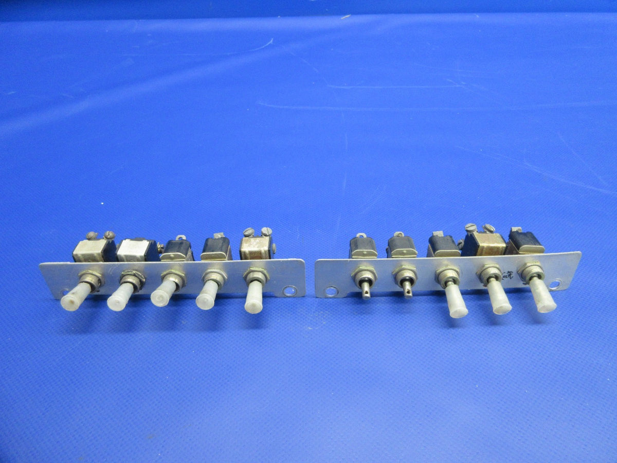 Cessna 310 / 310J Instrument Panel Glareshield Switch Set MS35059-21 ...