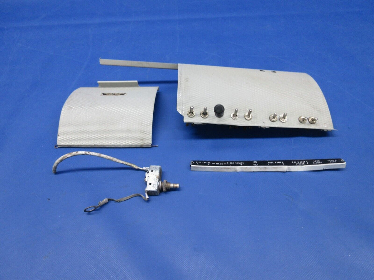 Piper PA-23-250 Aztec Instrument Panel Roll Assy P/N 191733-00 (0624-8 ...