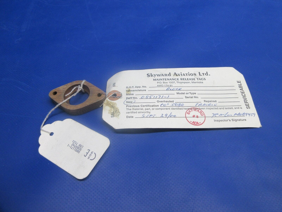 Cessna Cowl Flap Phenolic Bearing P/N 0851171-1 NOS (0225-911) – Safe ...