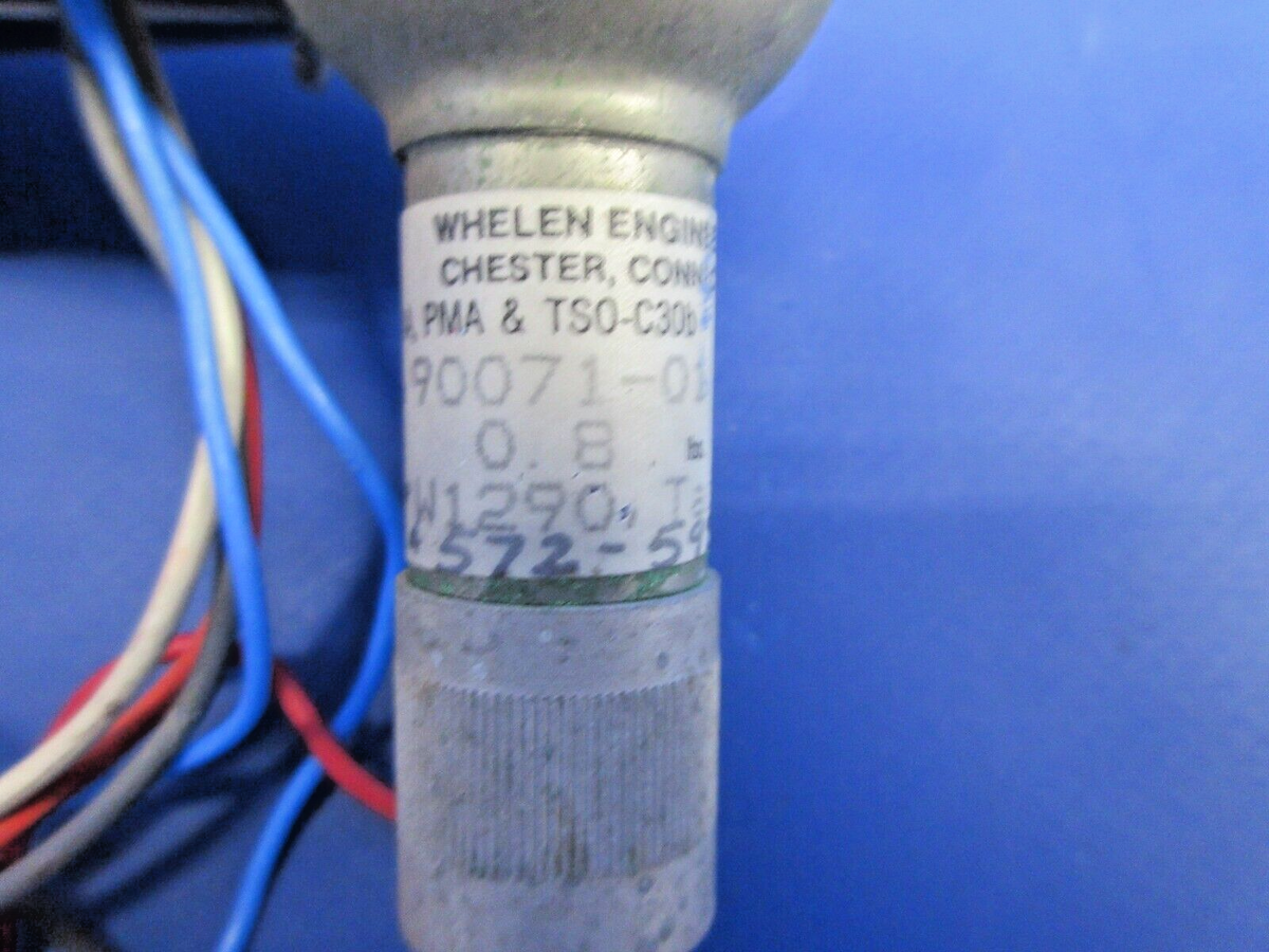 1996 Piper PA-28-181 Whelen Wing Tip Navigation Light LH 90071-01 (032 ...