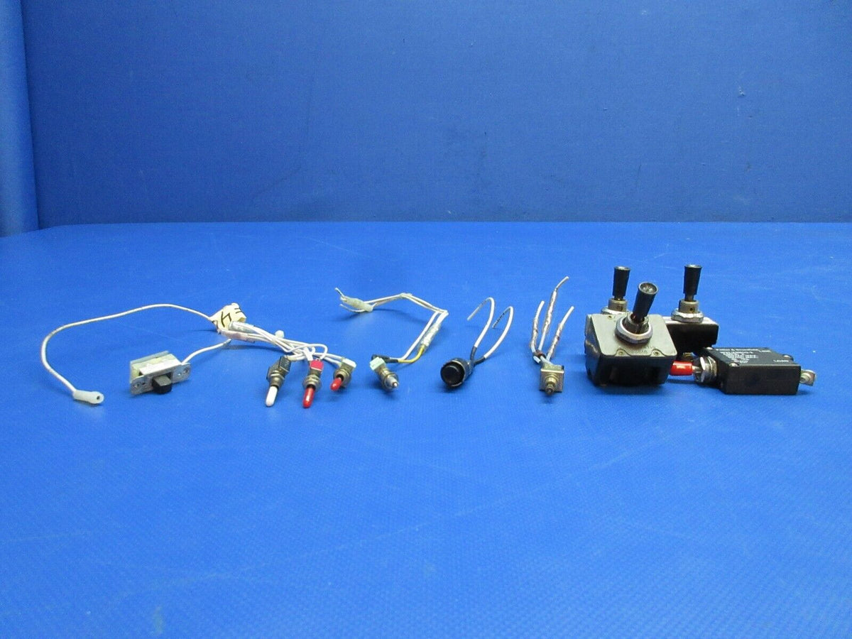 Cessna 337 / P337H Skymaster Toggle Switches P/N MS27406-1 LOT OF 11 ...