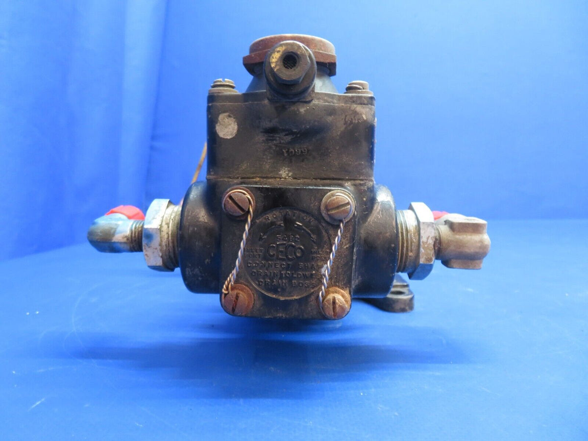Beech C-35 Bonanza CECO Electric Fuel Pump Assy 12 Volts (0223-554 ...