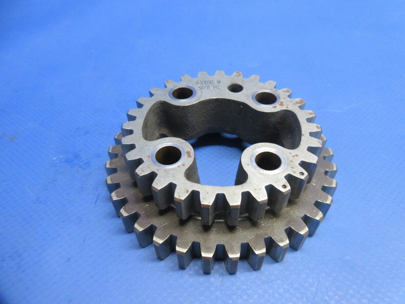 Continental TSIO-360-C Crankshaft Gear Cluster Crank P/N 630690 (0824 ...