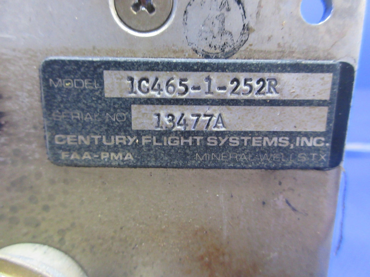 Cessna 337 Skymaster Century Flight Roll Servo 1C4651-252R TESTED (082 ...