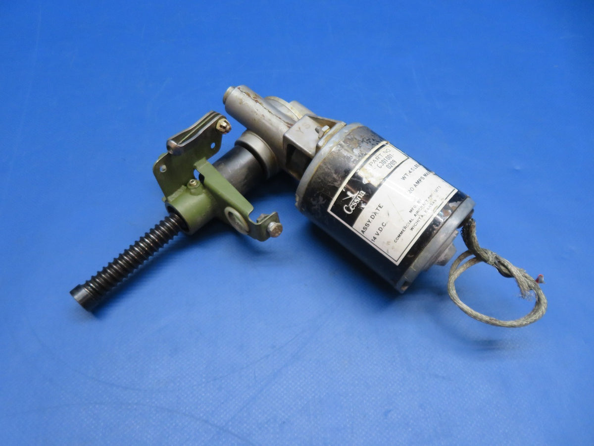 Cessna Flap Motor & Actuator 14v P/N C3010010209 TESTED (0725205 ...
