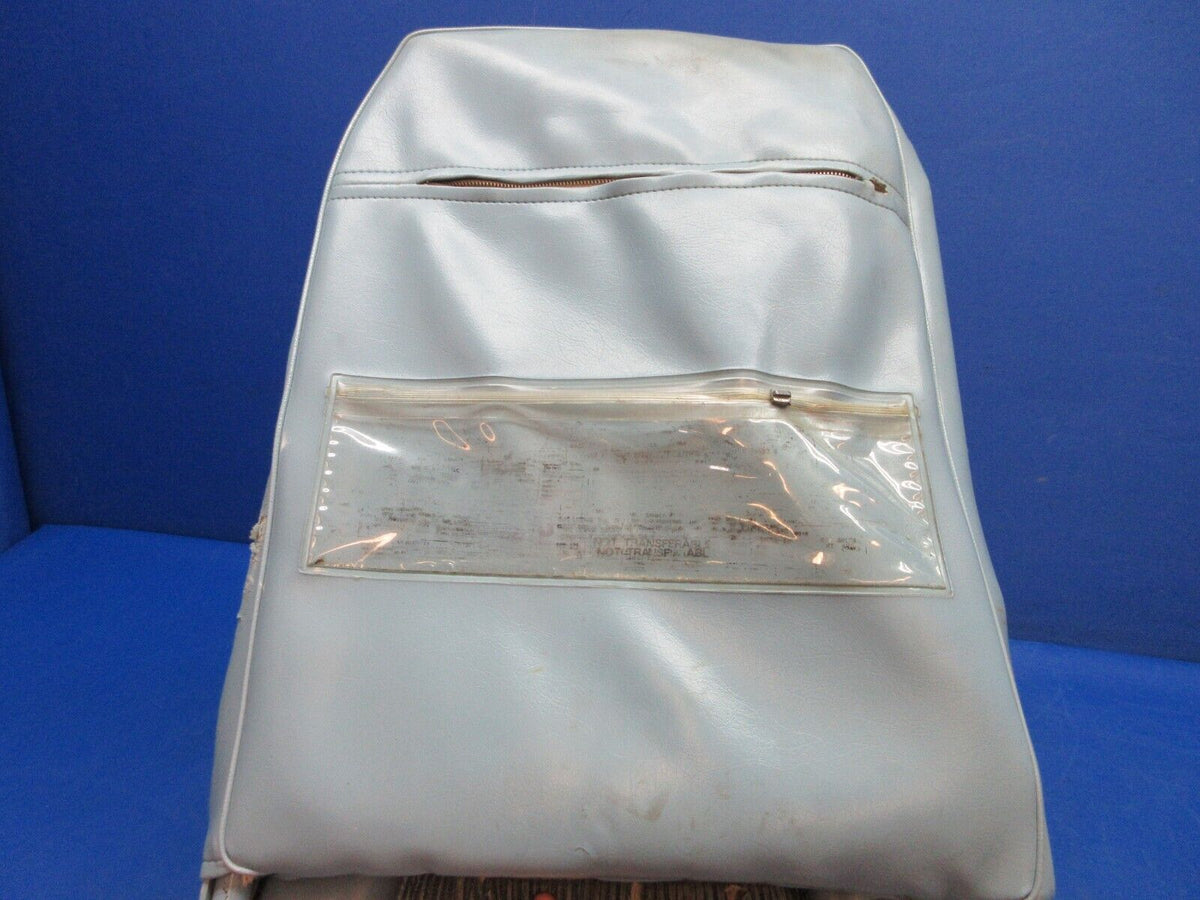 Piper PA-28-140 Front Seat Assy LH / RH - Blue Vinyl P/N 68059-06 (082 ...