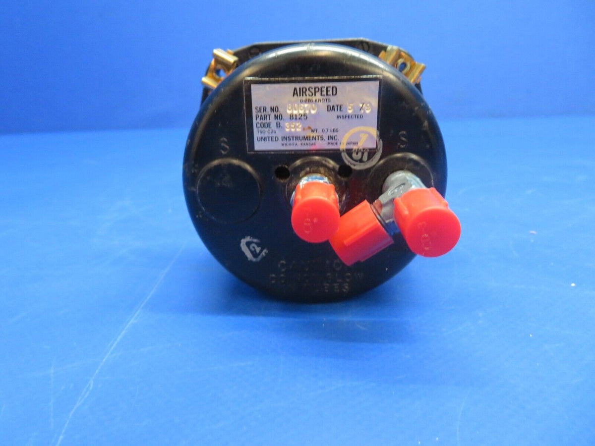 Piper PA-28-201T Dakota Airspeed Indicator 0-210 Knots P/N 8125 CORE ...