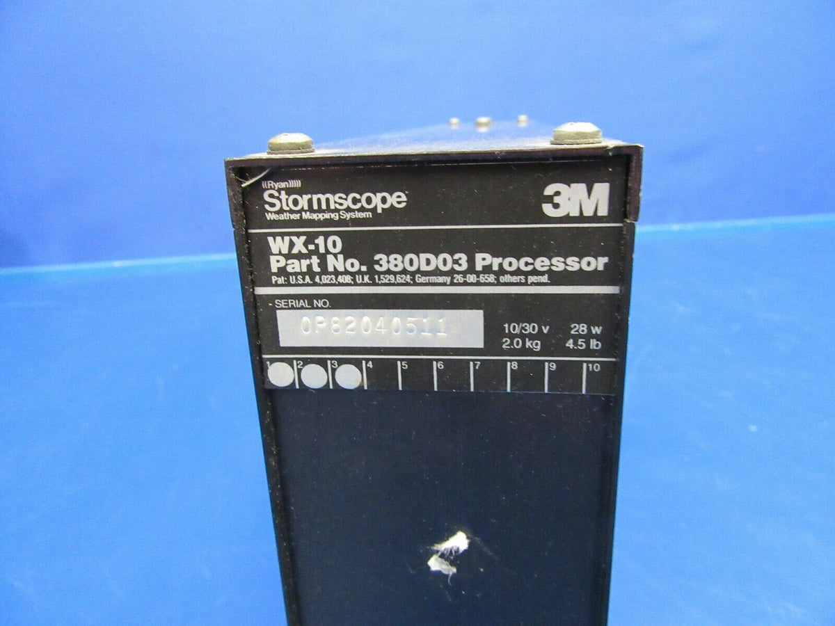 3M Stormscope WX-10 Processor P/N 380D03 (0419-346) – Safe Skies ...