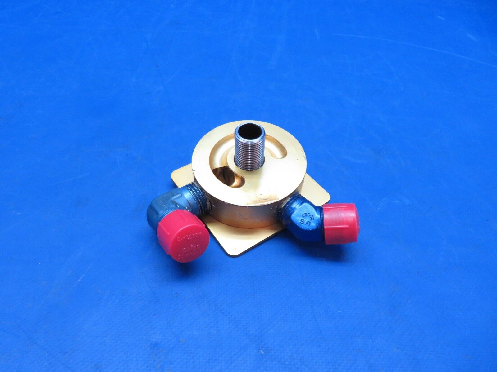 Cessna 182D / 182 Airwolf Oil Filter Adapter P/N OFM-10, OFB-11 (0923 ...