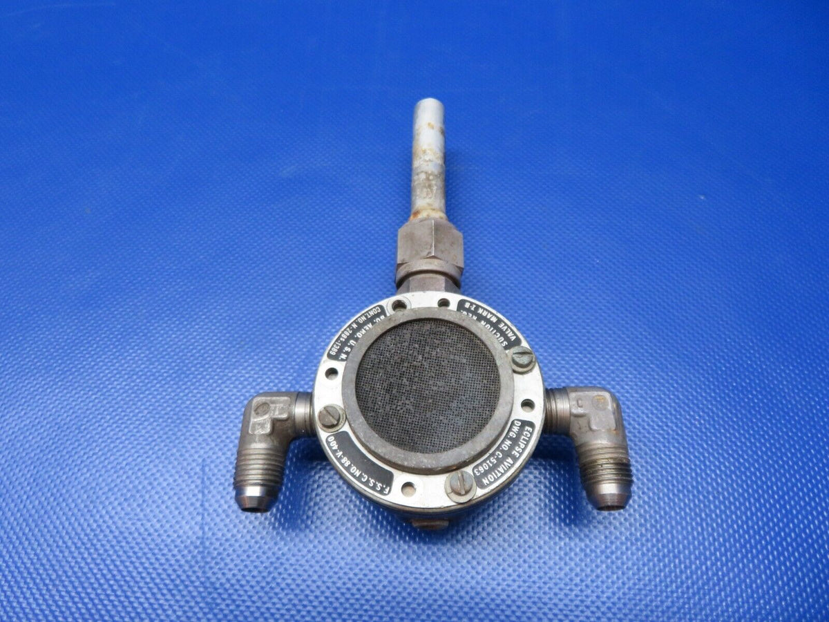 Piper PA-24-180 Eclipse Suction Regulator Valve Mark I-B P/N C-51063 ...