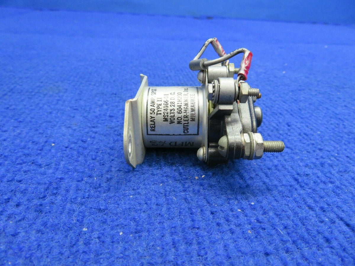 Beech 58 Baron Cutler Hammer Relay 28V P/N MS24166-D1, 6041H200 (0322 ...