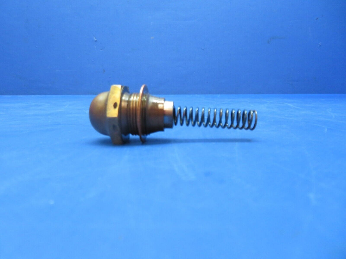Continental O-300 Oil Pressure Cap, Spring & Plunger P/N 21113 (0823-5 ...