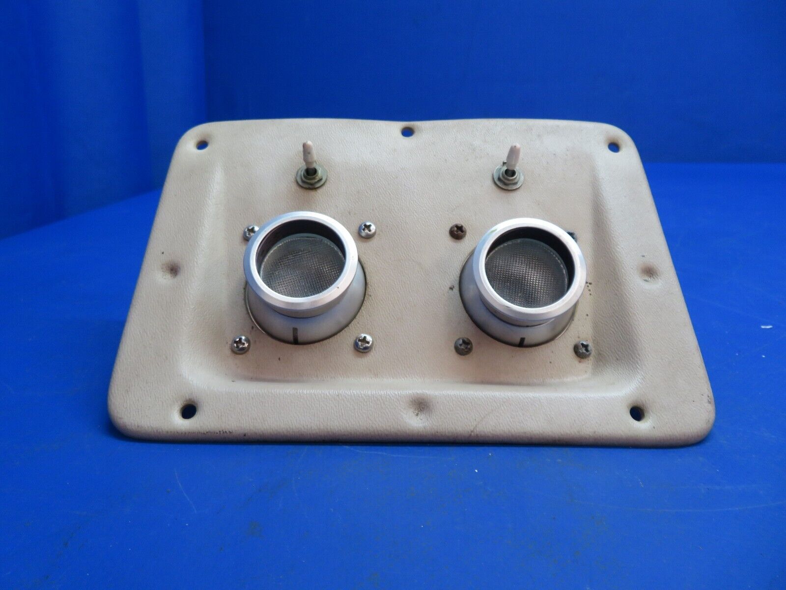 Beech 95-B55 Baron Wemac Overhead Light Panel P/N 96-550013-101 (1222 ...