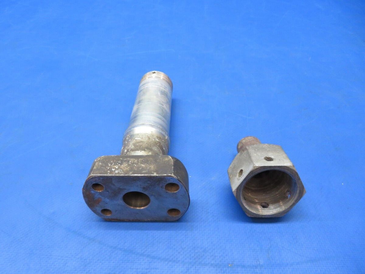 Cessna 150 Aluminum Main Gear Aluminum Axle & Nut P/N 0541124 (1023-38 ...