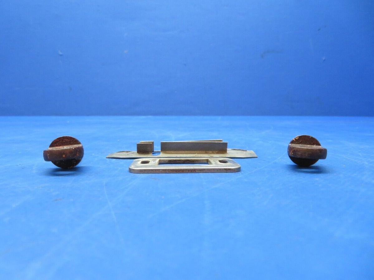 Piper PA-28-140 Cabin Door Clevis Bolt Strike Plates P/N 480-883 LOT ...