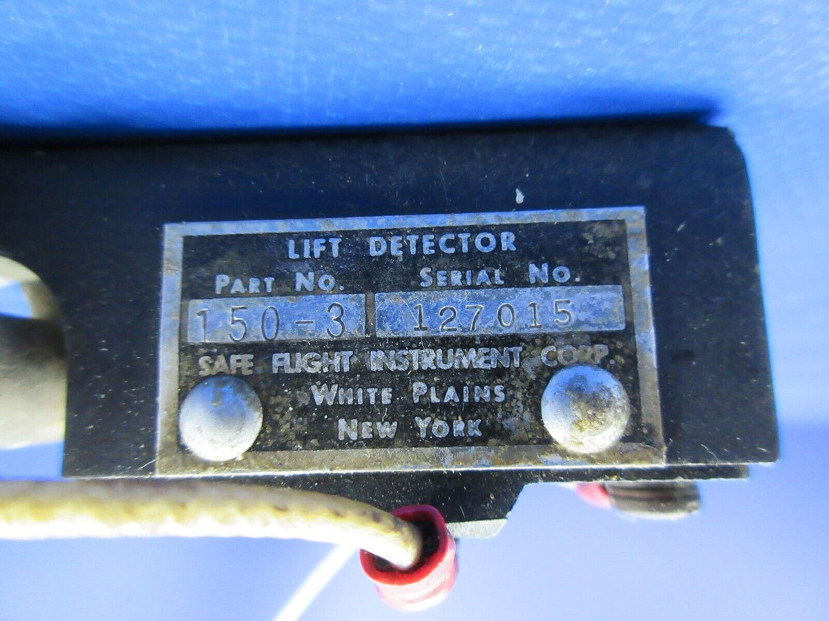 Safe Flight Lift Detector P/N 150-3 Tested (1223-691) – Safe Skies ...